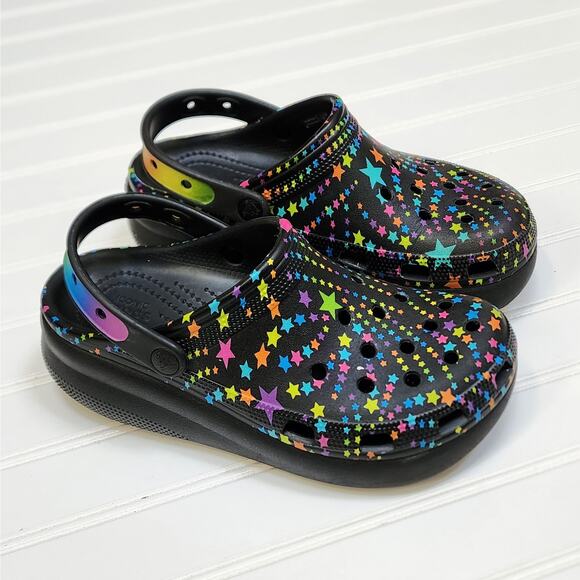 CROCS | Shoes | Crocs Kids Classic Disco Dance Party Cutie Platform ...